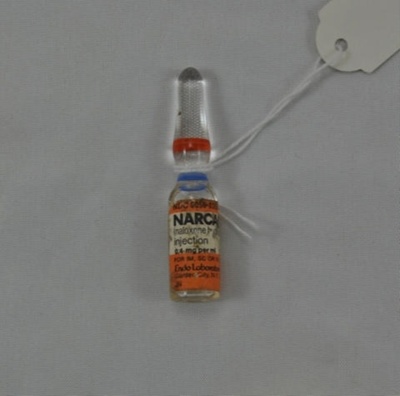 Narcan, Naloxone hydrochloride, Injection; Endo Laboratories Inc ...