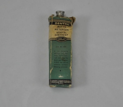 Dental ointment; Abbott Laboratories Pty Ltd; 1999.020 | eHive