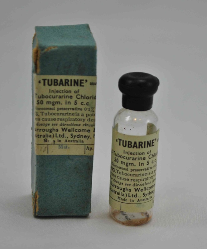 Agent Tubarind- Tubocurarine Chloride; Burroughs Wellcome and Company ...