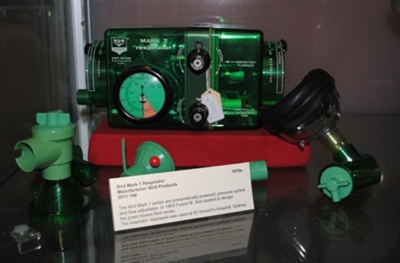 Mark 7 respirator; Bird Products Corporation; 2011.144 | eHive