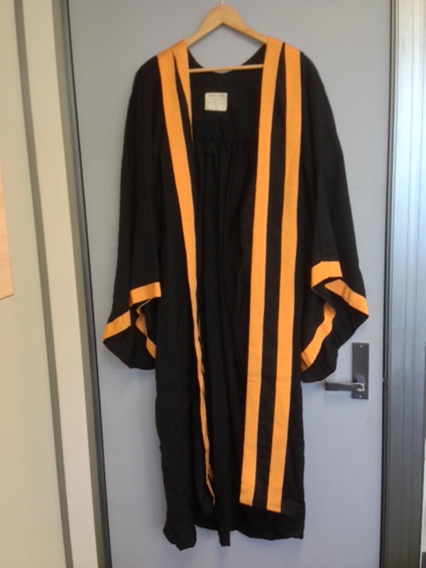 College gown; Raymond W. Bredin, Robemaker; 1950s; 2013.740 | eHive