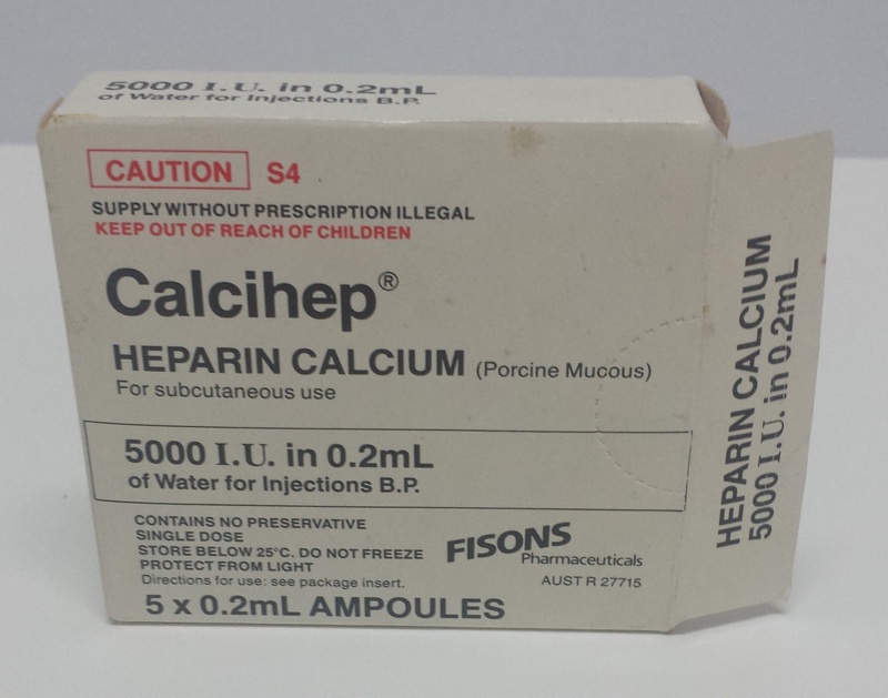 Calcihep, Heparin Calcium; 2015.6 | eHive