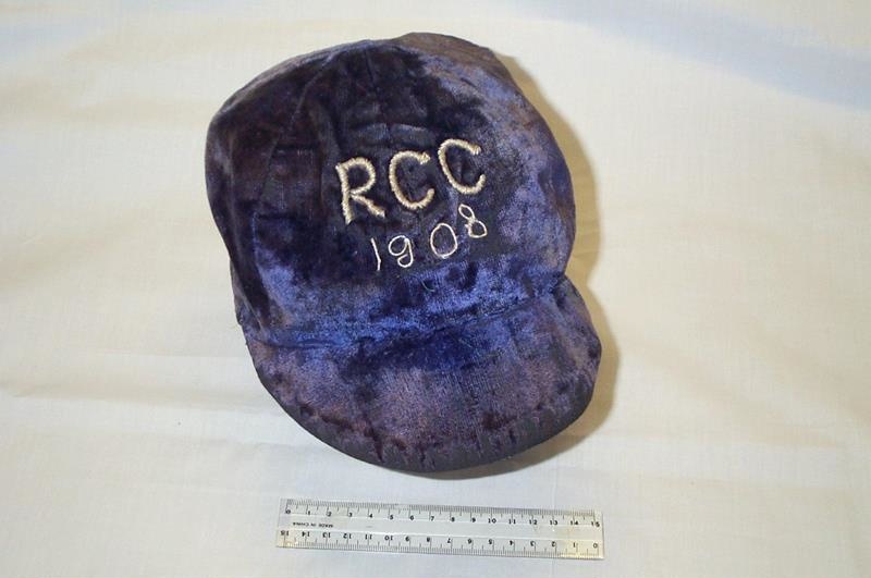 Cap - cricket - RCC 1908 ; 1908; R06572 | eHive