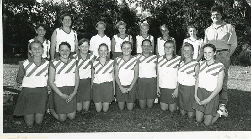 Photograph of Redlands Netball Finals Teams - Falcons versus Meteors at ...