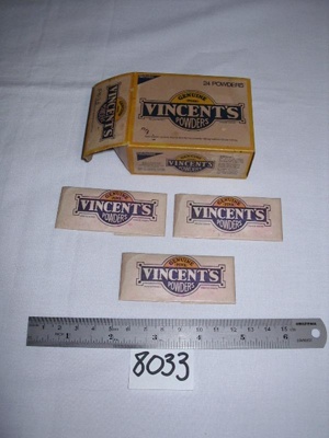 Packet - Vincent Powders; Nicholas Products; R08033 | eHive