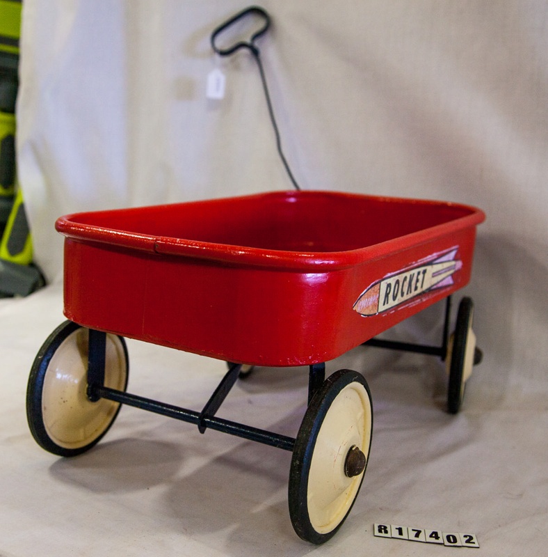 'Rocket' Child's Red Wagon; Cyclops; R17402 | eHive