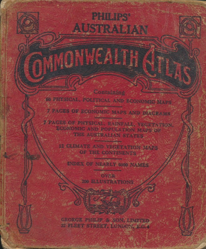 Philips' Australian Commonwealth atlas; L2149 | eHive