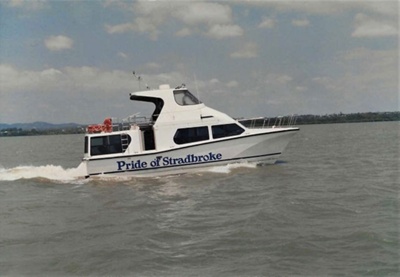 Photograph of the Stradbroke Ferries water taxi, "Pride of Stradbroke ...