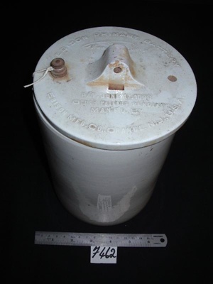 Battery - Wet cell - Edison; Edison Mfg. Co.; after 1890.; R07462 | eHive