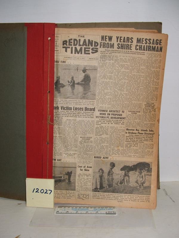 Newspapers - Collections of Redlands Times 1974; Rural Press; 1974 ...