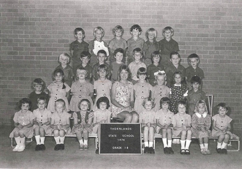 Photograph of Thornlands State School Students; 1974; P02065 | eHive