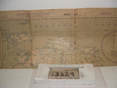 Map, RAAF Australian Aeronautical; RAAF; 1943; R13329 | eHive