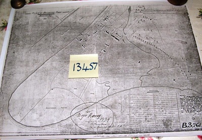 Plan map of Brisbane Town 1839 (copy); Military; 1839; L5047 | eHive