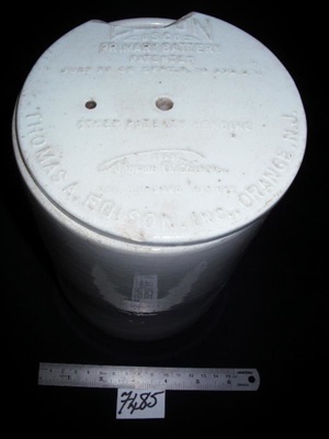 Battery jar; Thomas Edison Inc.; 1908; R07485 | eHive