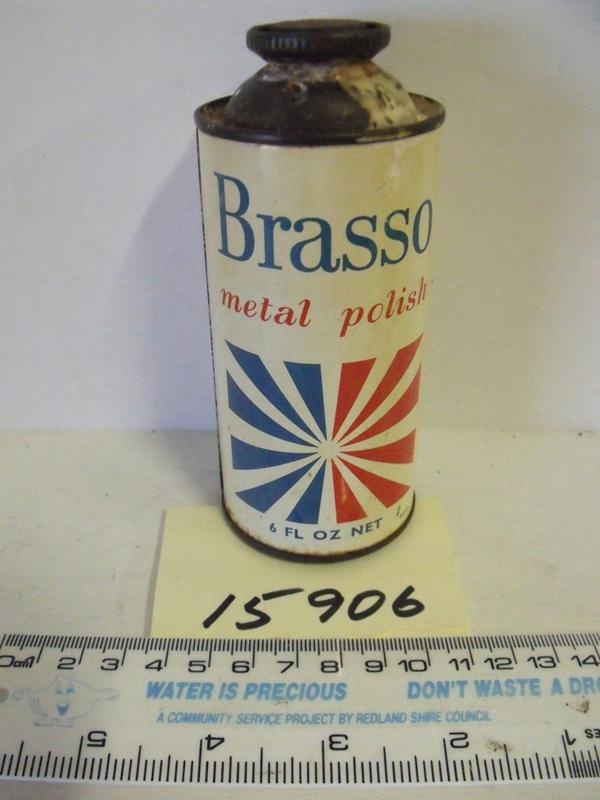 Brasso tin; Reckitt & Colman Pty. Ltd; >1938; R15906 | eHive