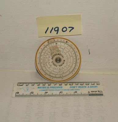 Slide rule - circular; R11907 | eHive