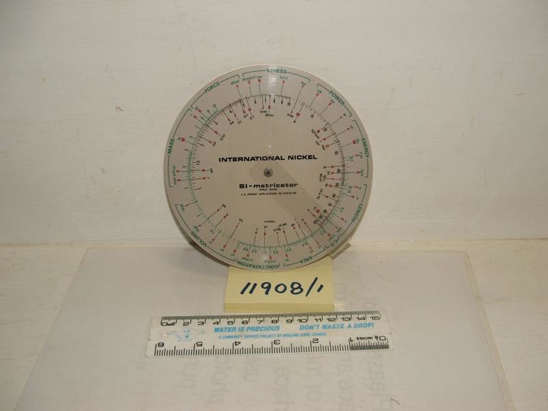 Slide Rule (Circular); R11908 | eHive