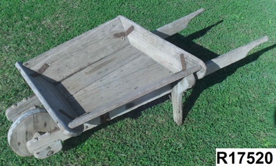 Wheelbarrow, timber; R17520 | eHive