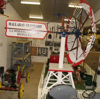 Windmill, Halladay Standard; The US Wind Engine & Pump Co.; 1889 ...