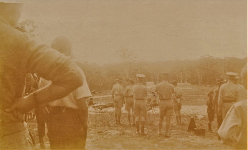 Photographs (4) of the opening of the Cleveland Rifle Range; 30/10/1943 ...