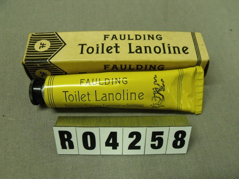 Ointments - Toilet Lanolin 'Faulding'; F. H. Faulding & Co; R04258 | eHive