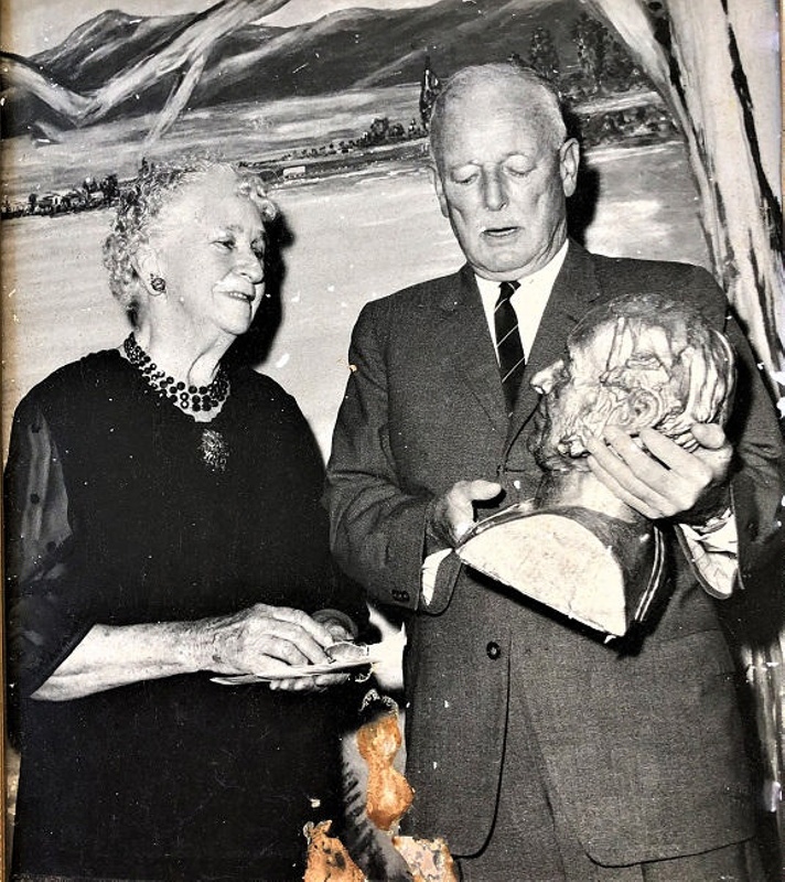 Photograph of the Opening of the Leona Kyling Memorial Hall at the Lake ...