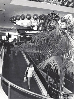 Photograph of ramp entrance to Capalaba Park Shopping Centre.; Bayside ...