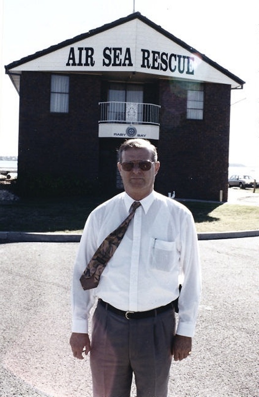 Photograph of Graeme Donaldson, Vice Commodore Raby Bay Air Sea Rescue ...