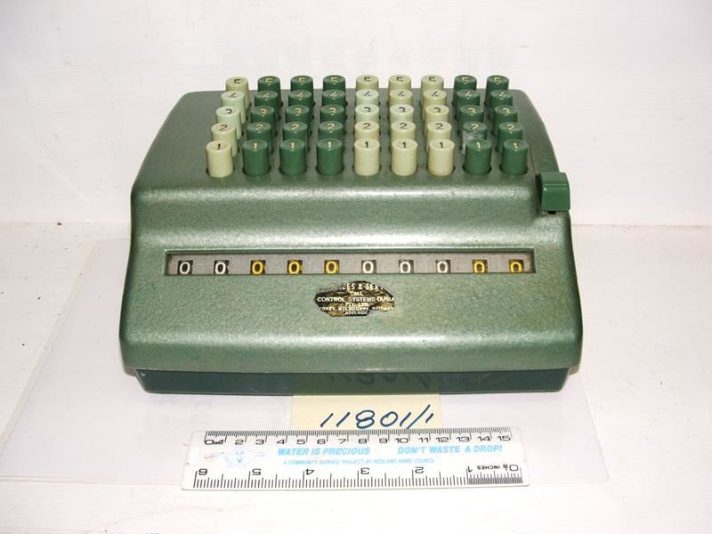Adding machine; Bell Punch; c.1960; R11801 | eHive
