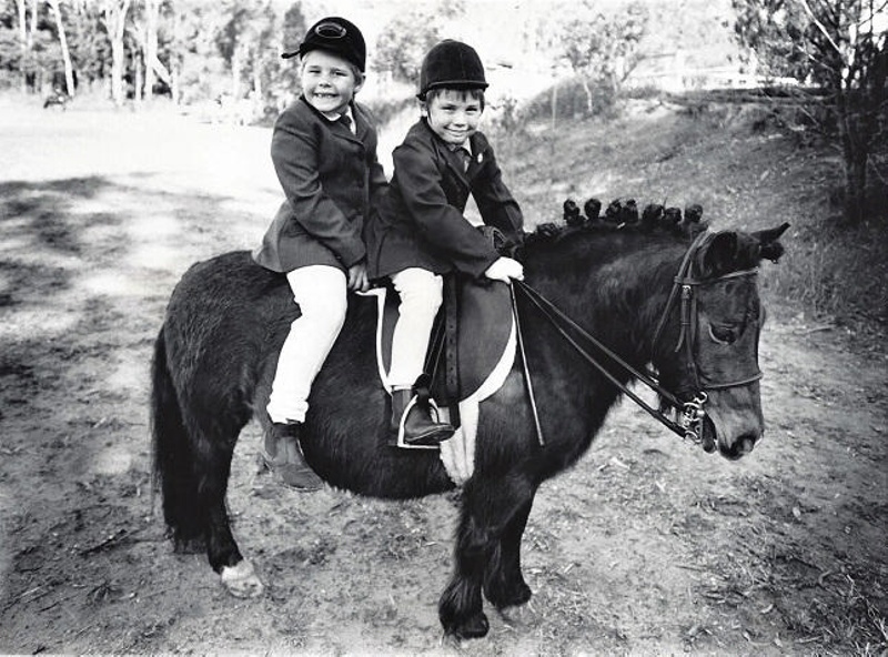 Photograph of Shetland Pony riding, at the Redland Show; Redland Times ...