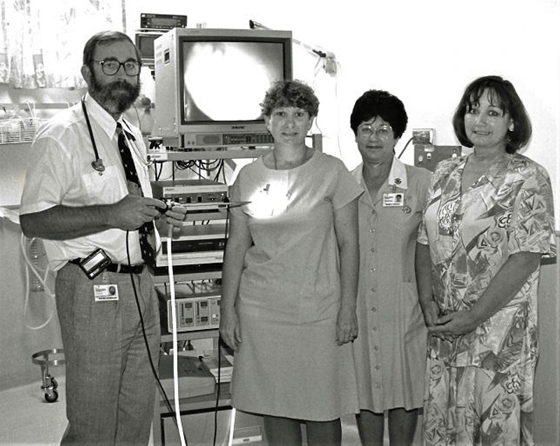 Photograph of Handover of equipment at Redland Hospital, by the ...