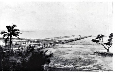 Photograph of Black's Jetty, Cleveland Point; 1930; P00252 | eHive