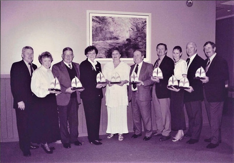 Photograph of recipients at the annual Redlands Tourism Awards event ...
