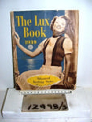 The Lux book 1939 : advanced knitting styles.; Lever Brothers Limited ...
