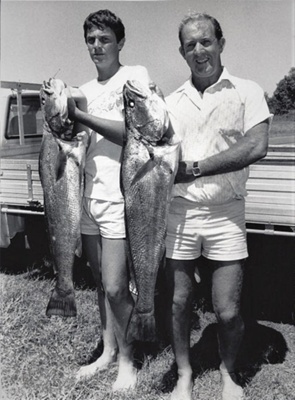 Photograph of Glen Baker from Redland Bay Fishing Club & Peter White ...