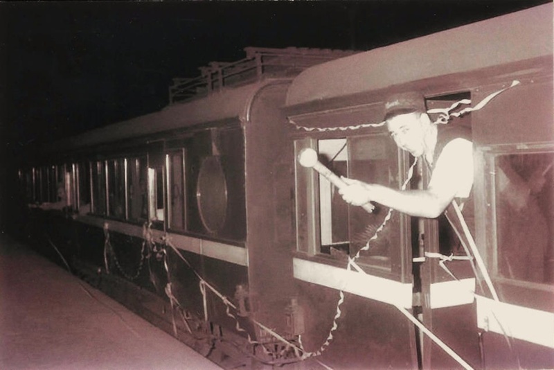 Photograph of 1960 Last Train from Manly to Cleveland; Jimmy Dick, The ...