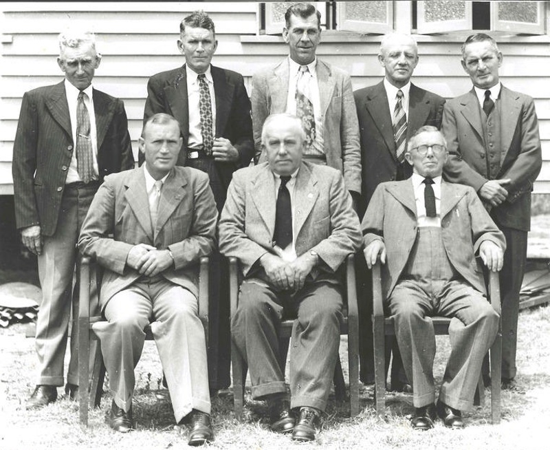 Photograph of the first Redland Shire Council; 1952; P00123 | eHive
