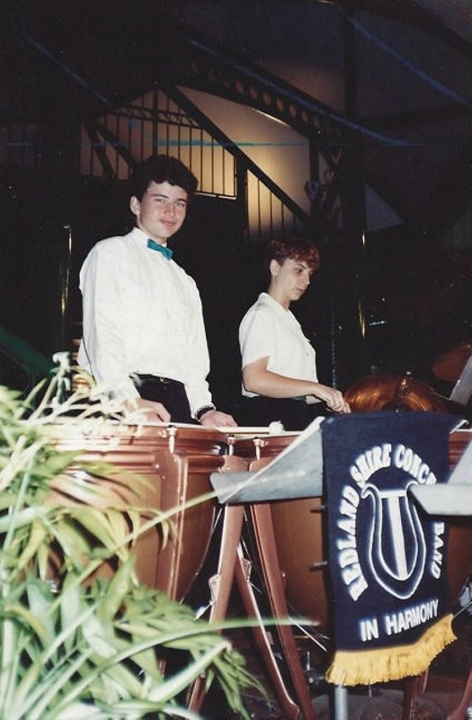 Photograph of Redland Shire Council Band - Ben Surman & Tracey Arnold (both in t... | eHive