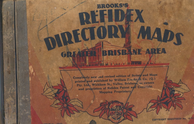 Brooks's "Refidex" Greater Brisbane maps; L1649 | eHive