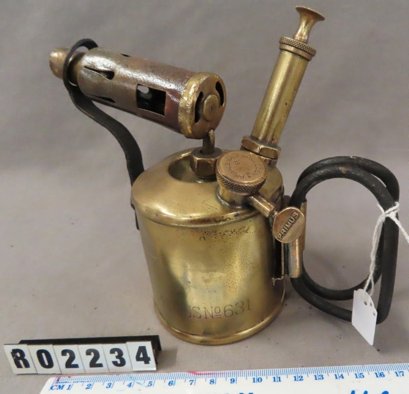 Blow lamp - Primus No 631; A/B B.A. HJORTH & CO. (PRIMUS); R02234 | eHive