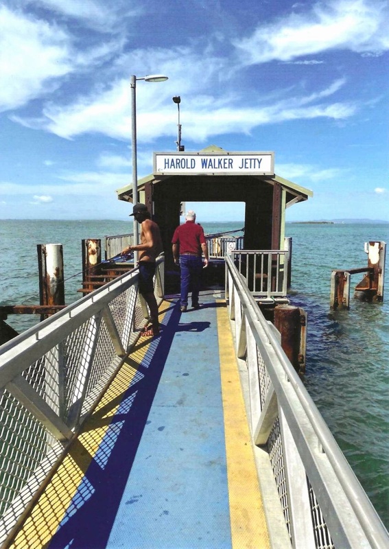 Photographs (9) covering the Dunwich Ferry operation of Harold Walker ...
