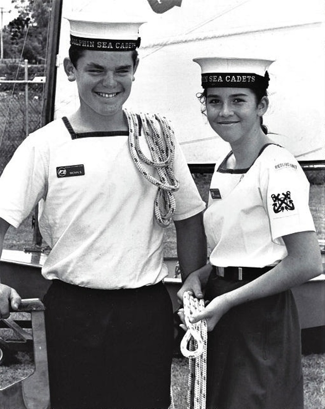Photograph of T.S.Norfolk "Dolphin" Redland Unit Sea Cadets awards ...