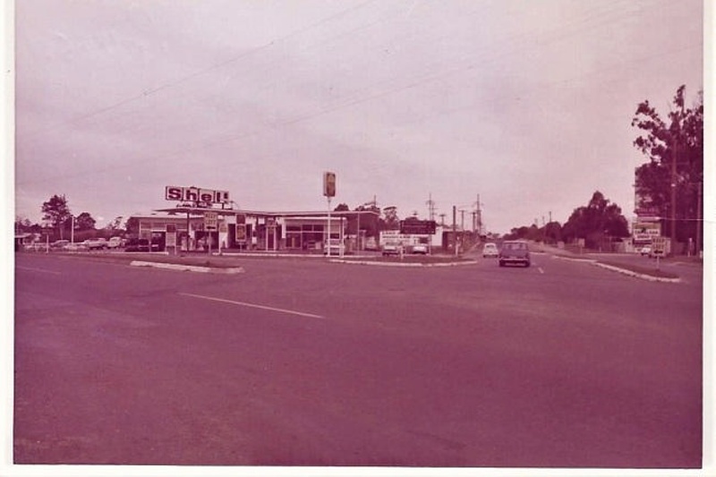Photographs (2) of the Capalaba commercial centre 1960's-1970's.; ca ...