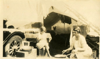 Rudd Park, Burleigh - Drevesen Family; Redland Museum; ca. late 1920's ...