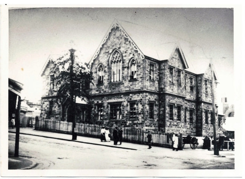 Photograph of the first Queensland Government School built and opened ...