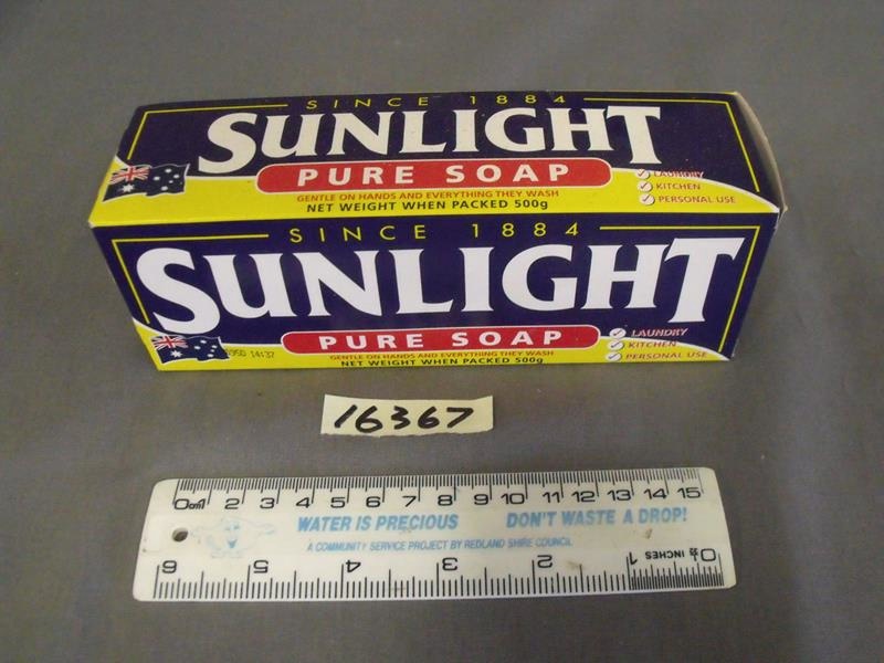 Soap & packet, Sunlight; Pental Products, subsidiary of Symex Holdings ...