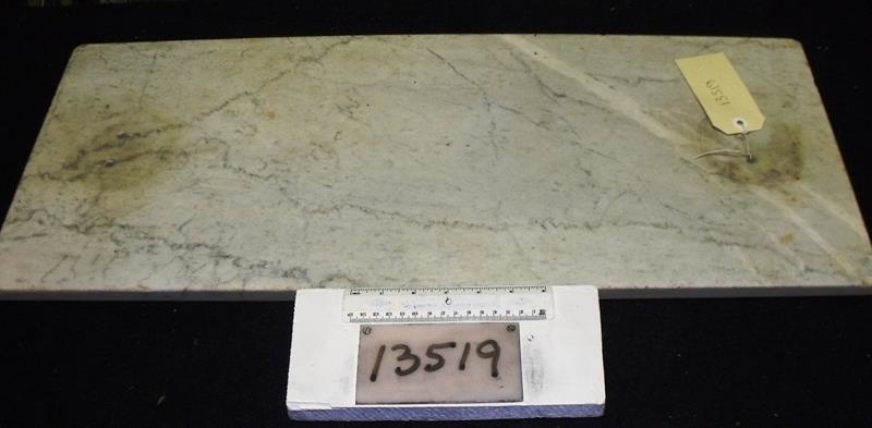 Scales stand: marble slab and metal arch; R13519 | eHive