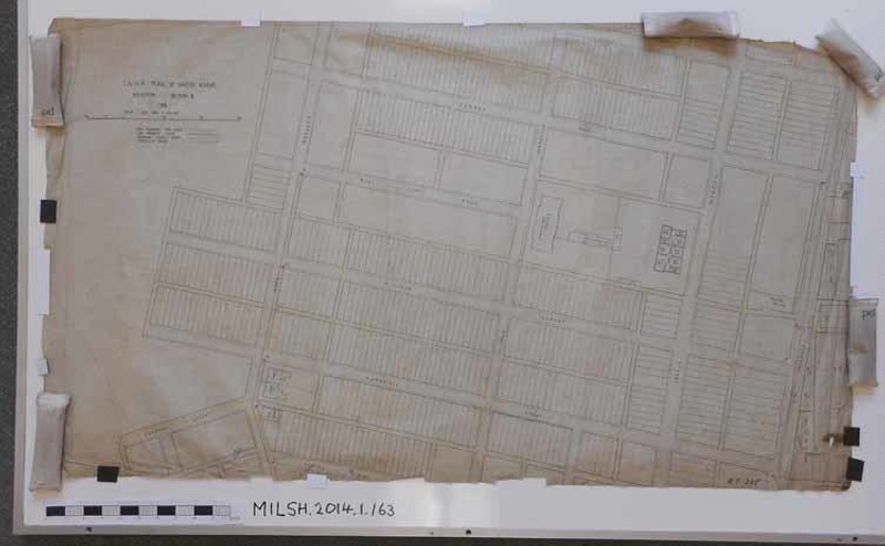 L.N.W.R. PLAN OF WATER MAINS WOLVERTON SECTION 6. ; 1916; MILSH:2014.1. ...