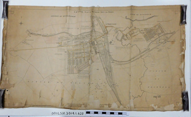 L & N.W.R Plan of Wolverton Town & Works. ; 1897; MILSH:2014.1.623 | eHive