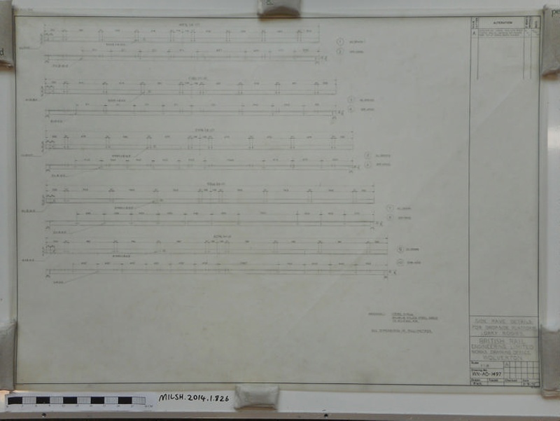 SIDE RAVE DETAILS FOR DROP-SIDE PLATFORM LORRY BODIES; 02.09.1975 ...